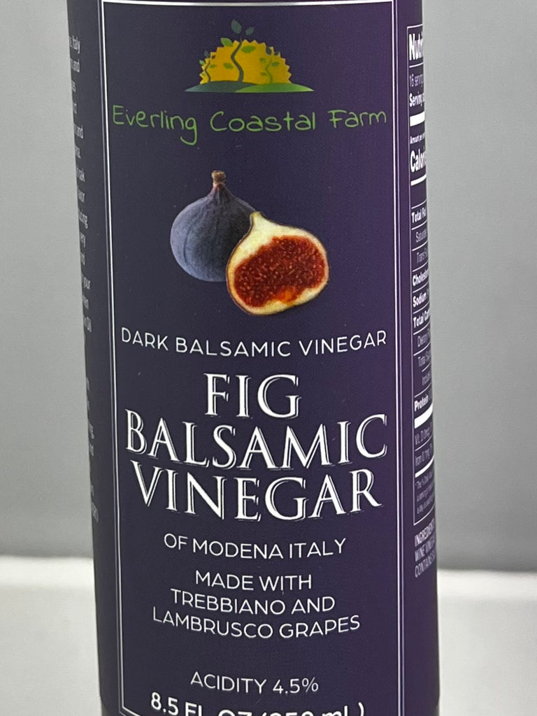 Fig Balsamic Vinegar- Flavor BOMB! – Everling Coastal Farm LLC