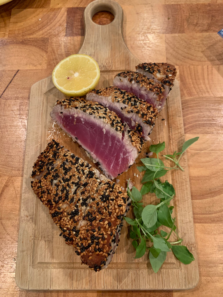 Pan Seared Tuna – Everling Coastal Farm LLC