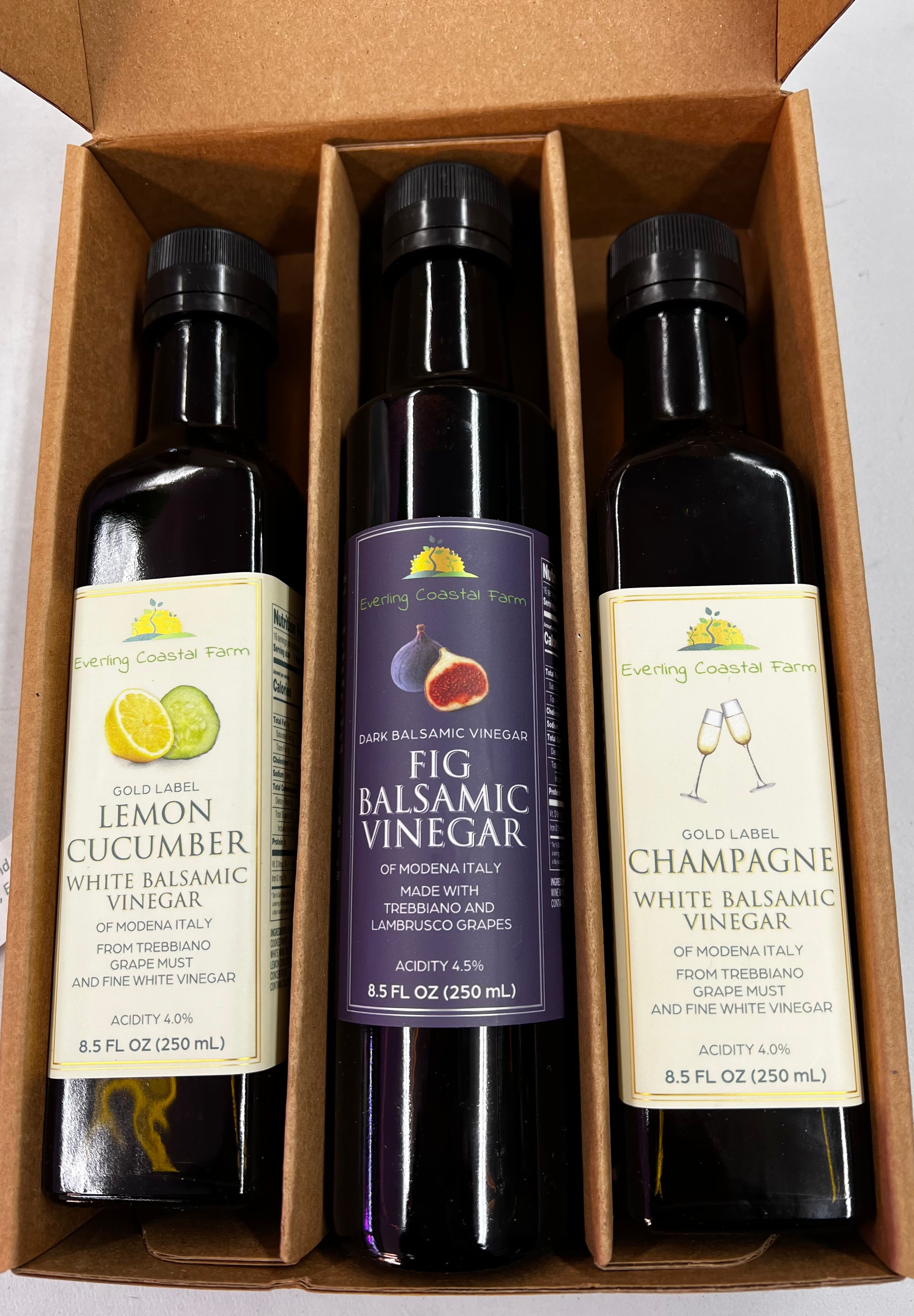 Balsamic Vinegar Gift Box – Everling Coastal Farm LLC